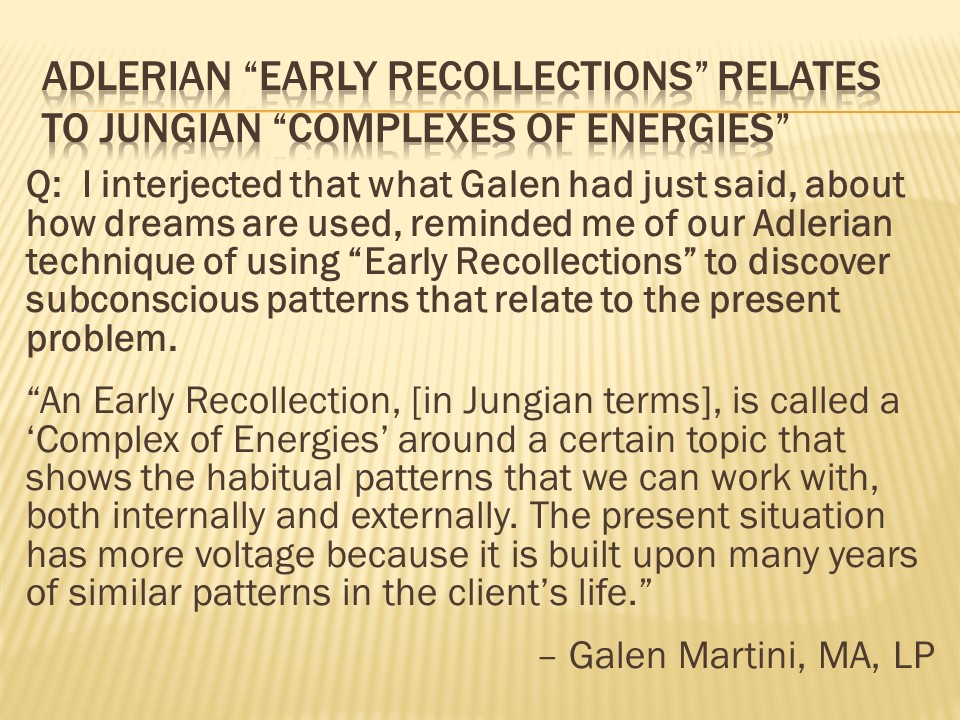 Adler's & Jung's Insights For Artistically Creating Your Life